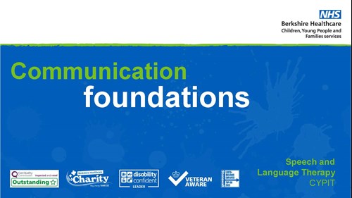 Communication Foundations | Children Young People and Families Online Resource